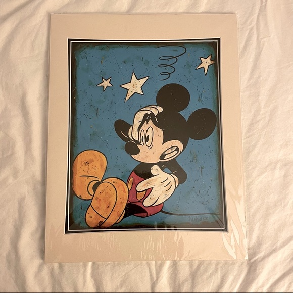 Disney | Art | Mickey Mouse Art Print Dazed And Confused By Joe ...
